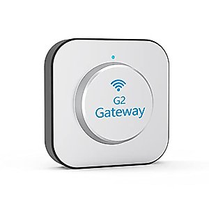 Hornbill Wi-Fi Gateway Remotely Control Your Bluetooth Smart Door Lock with TT Lock App, Smart Wi-Fi Bridge Hub Work with Alexa Voice Control Keyless Entry Keypad Smart Deadbolt, Works with 2.4 GHz