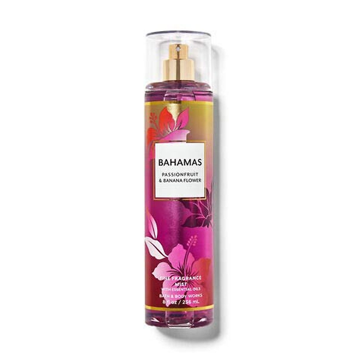 Bath and Body Works Bahamas Passionfruit & Banana Flower 3 Piece Set Shower Gel, Body Cream, Fine Fragrance Mist
