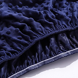 Enrich YLife Soft and Comfy Minky Dot Changing Pad Cover for Baby