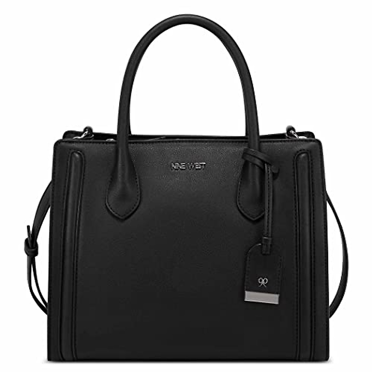 Nine West Aidenne Satchel Black One Size