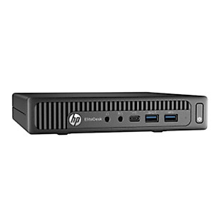HP EliteDesk 800 65W G2 Business Mini PC Desktop Computer/Intel Quad-Core i5-6500T up to 3.1GHz/ 8GB DDR4 RAM/ 128GB SSD/WiFi/Bluetooth/USB 3.0/ Windows 10 Professional OS(Renewed)