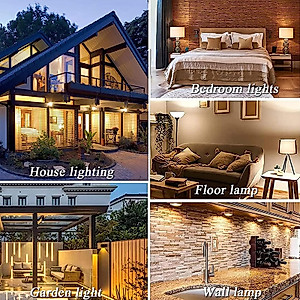 Dimmable R7s LED Bulbs 20W High Brightness LED Light Bulbs 200W Halogen Equivalent Bulbs R7s Double Ended J-Type T3 R7s Base for Work Lighting Landscape Lights,Warm White,118mm 2 Pack