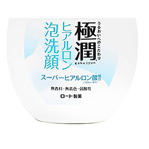 Hada Labo Rohto Gokujyn Hyaluronic Acid Cleansing Foam, 160ml