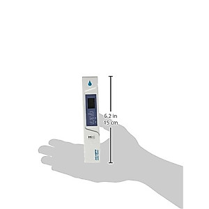 HM Digital AP-1 AquaPro Water Quality Total Dissolved Solids Tester, 0-5000 ppm TDS Range, 1 ppm Resolution, +/- 2% Readout Accuracy (Magnetic Body)