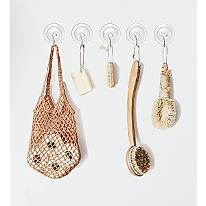 ETwinCoo 24 Pack All-Purpose Suction Cups Hooks Combo Set of Strongest Window Suction Cups with Hooks (4 Large, 10 Medium, 10 Small)