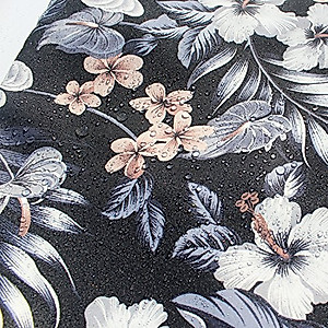 Forever cultivate Original Floral Leaf Travel Backpack,Waterproof Gym Backpack Suitable for Travel,Gym,Shopping,Yoga,Hiking,Beach (I)