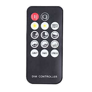Mini Dimmer Controller Dimmer Switch Brightness Mode Effect Mode Remote LED Dimmer Controller 14 Key Control for Household KTV
