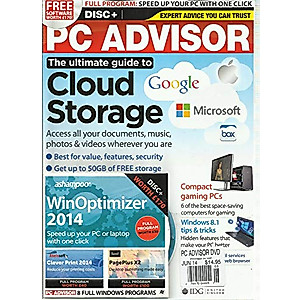 PC ADVISOR THE ULTIMATE GUIDE TO CLOUD STORAGE. JUNE, 2014 (COMPACT GAMING PCs^
