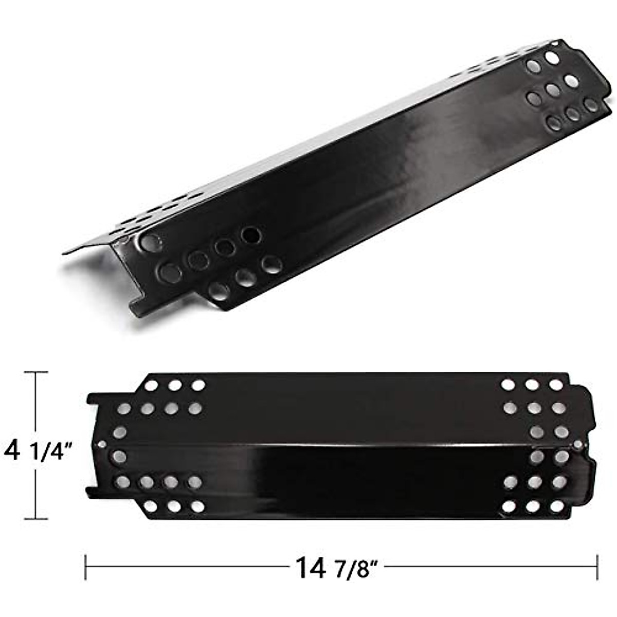 Hongso Repair Kit Replacement for Charbroil 463436213, 463436214, 463436215, 463234413, 467300115, Thermos 466360113, Heat Plates G432-0096-W1, Grill Pipe Burner Tubes G432-Y700-W1, Crossover Tubes