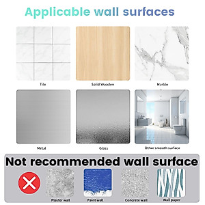 simgoonew Hand Towel Holder, Self Adhesive Towel Ring, SUS 304 Stainless Steel Brushed Towel Racks, Towel Bar for Bathroom Wall, Kitchen