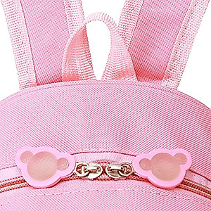 BAOHULU Toddler Backpack Ballet Dance Bag 9 Colors for Girls 2-8Y CL003_Pink