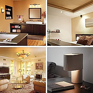 4 Pack R14 LED Bulb 4W E26 Base Mini Reflector Floodlight Light Bulb Dimmable 5000K Daylight - 40W Equivalent - Mini Light Bulbs, Short Light Bulbs, Curio Cabinet Light Bulb, R14 Bulb Flood Light