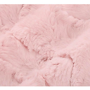 BUTTZO Baby Blanket for Boys Girls Toddlers,Fuzzy Soft Warm Cozy Minky Dot Receiving Blanket,Baby Newborn Blanket Shower Gifts (Pink, 30 X 40 inch)