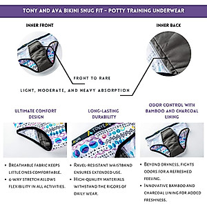 Incontinence Underwear for Girls, Teens & Women with Special Needs – Transitional Briefs for Catheterization, Daytime Leaks & Light Protection | Comfortable & Discreet Alternative to Diaper | M