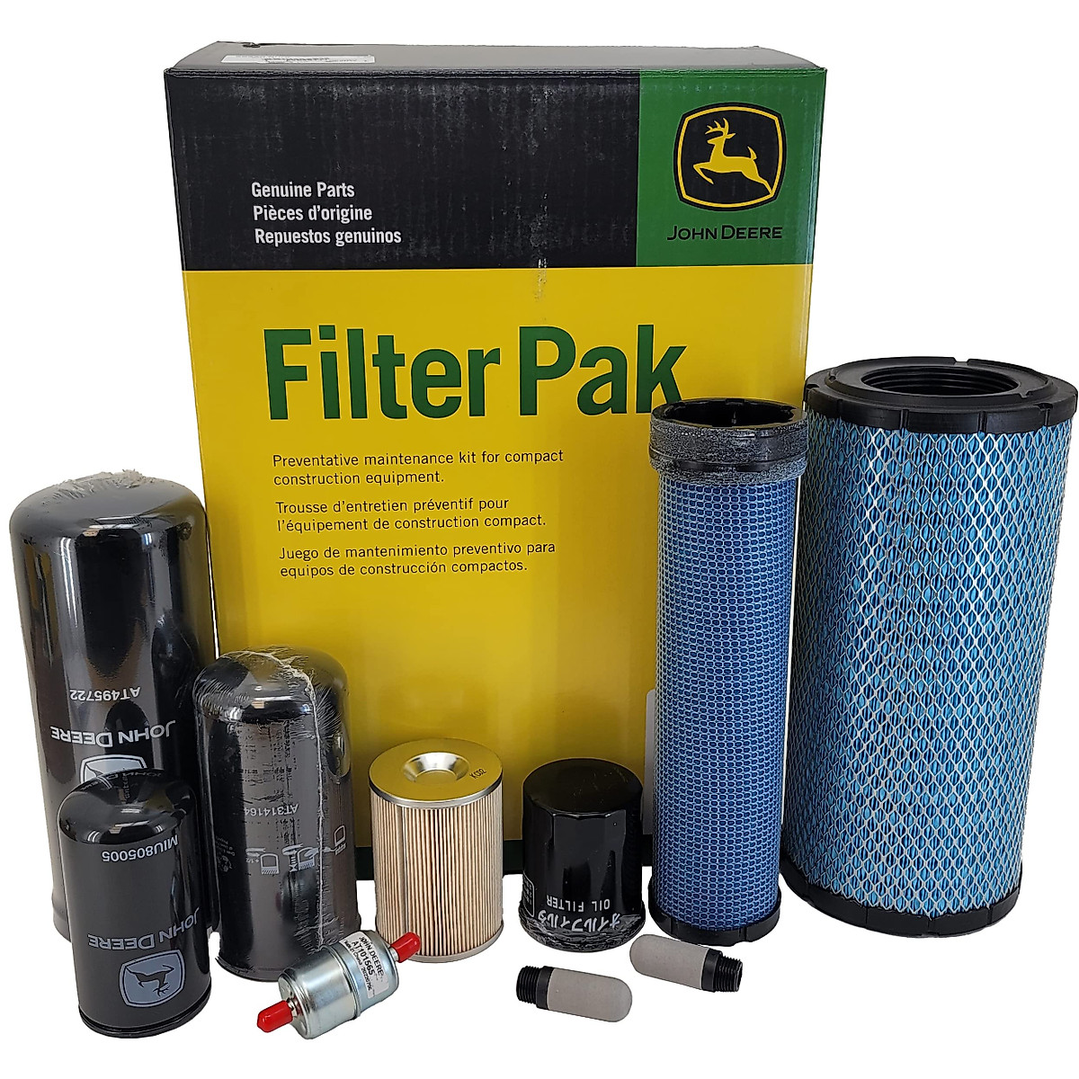 John Deere Original Equipment (330G/331G/332G/333G) Filter Pak - AT535111