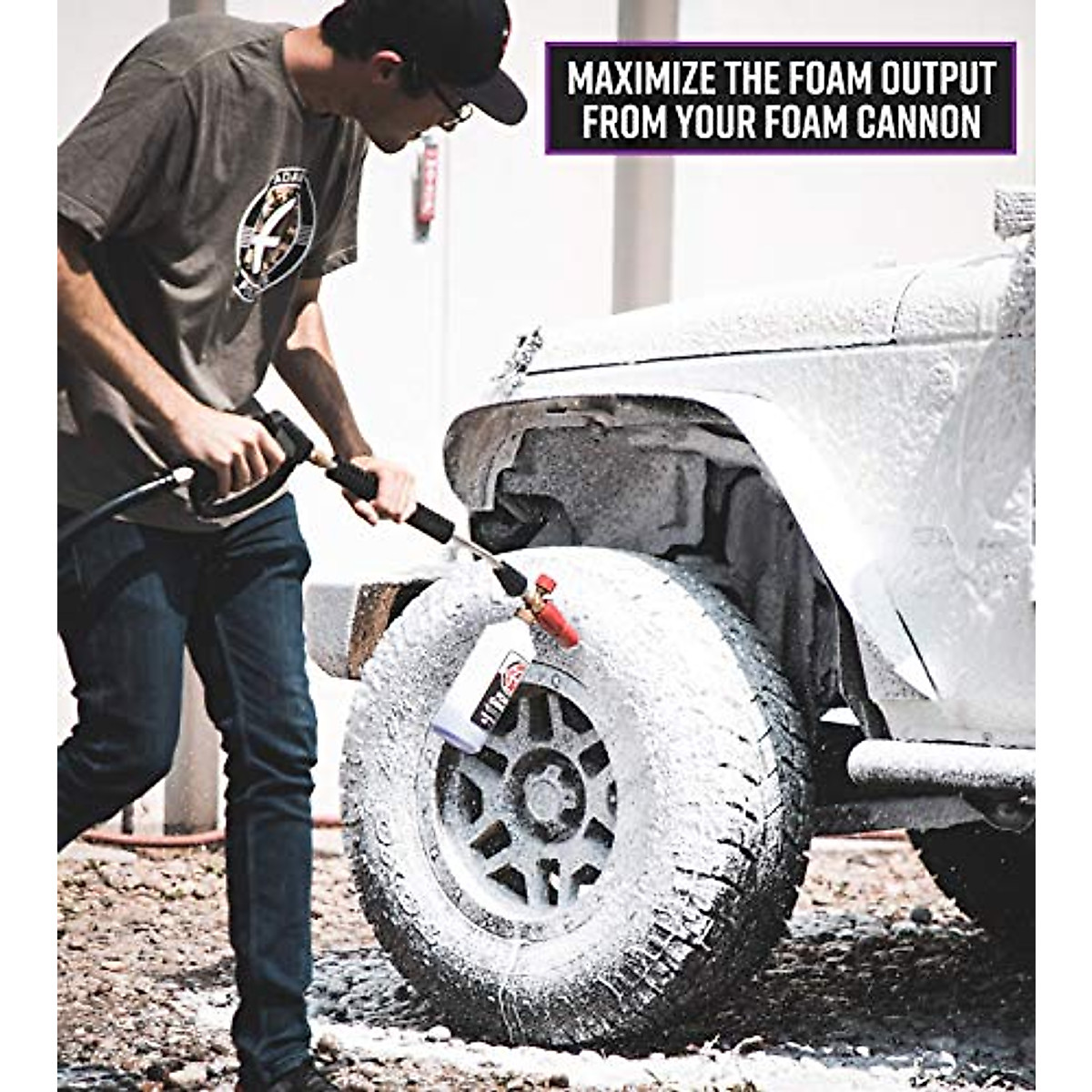 Adam's Polishes Ultra Foam Shampoo 16oz - Our Most Sudsy Car Shampoo Formula Ever - pH Neutral Formula for Safe, Spot Free Cleaning - Ultra Slick Formula That Wont Scratch or Leave Water Spots