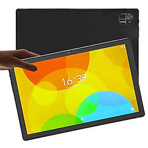 ICRPSTU 10.1 Inch Tablet, Gaming Tablet 1920x1200 2 in 1 Octa Core CPU Dual Speakers for Android 11.0 for Travel (US Plug)