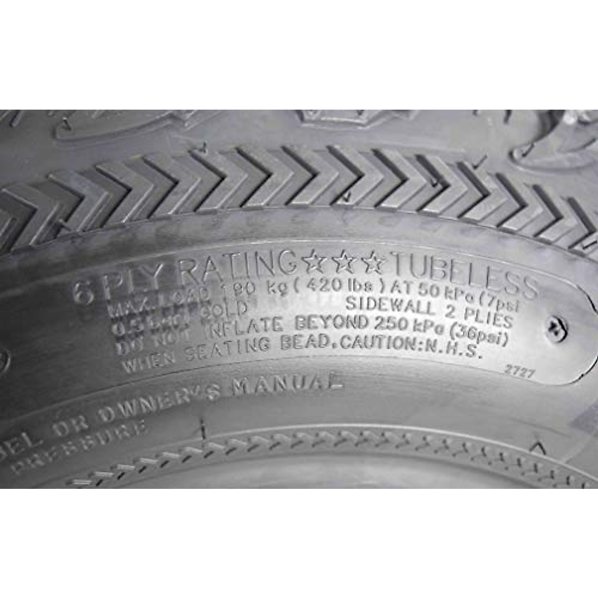 Kenda Bear Claw EX 25x10-12 Rear ATV 6 PLY Tires Bearclaw 25x10x12-2 Pack