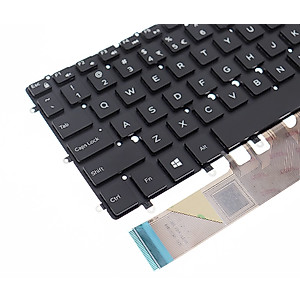 LeFix Keyboard Replacement Compatible with Dell XPS 13 9343 9350 9360|for Inspiron 15 7547 7548|for Inspiron 13-7000 7347 7348 7352 7353 7359,US Layout,Backlit