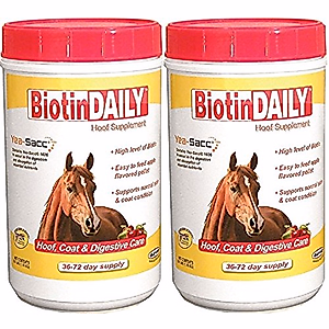 (2 Pack) Biotin Daily Hoof Care Supplement