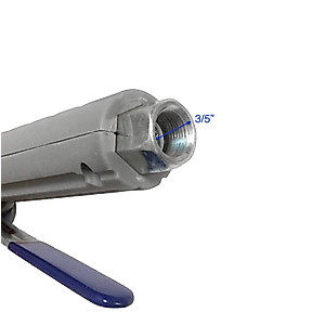 Sand Blaster Gun, Sandblasting Gun with 4X Ceramic Tip Abrasive Sandblaster Gun Kit with Nozzles (2/2.5/3/3.5mm) to Deburr Remove Rust Paint Stain