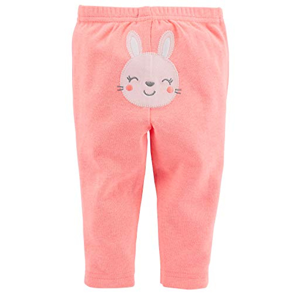 Simple Joys by Carter's Baby Girls' 6-Piece Bodysuits (Short and Long Sleeve) and Pants Set, Multicolor/Bunny/Dots/Text Print, 0-3 Months