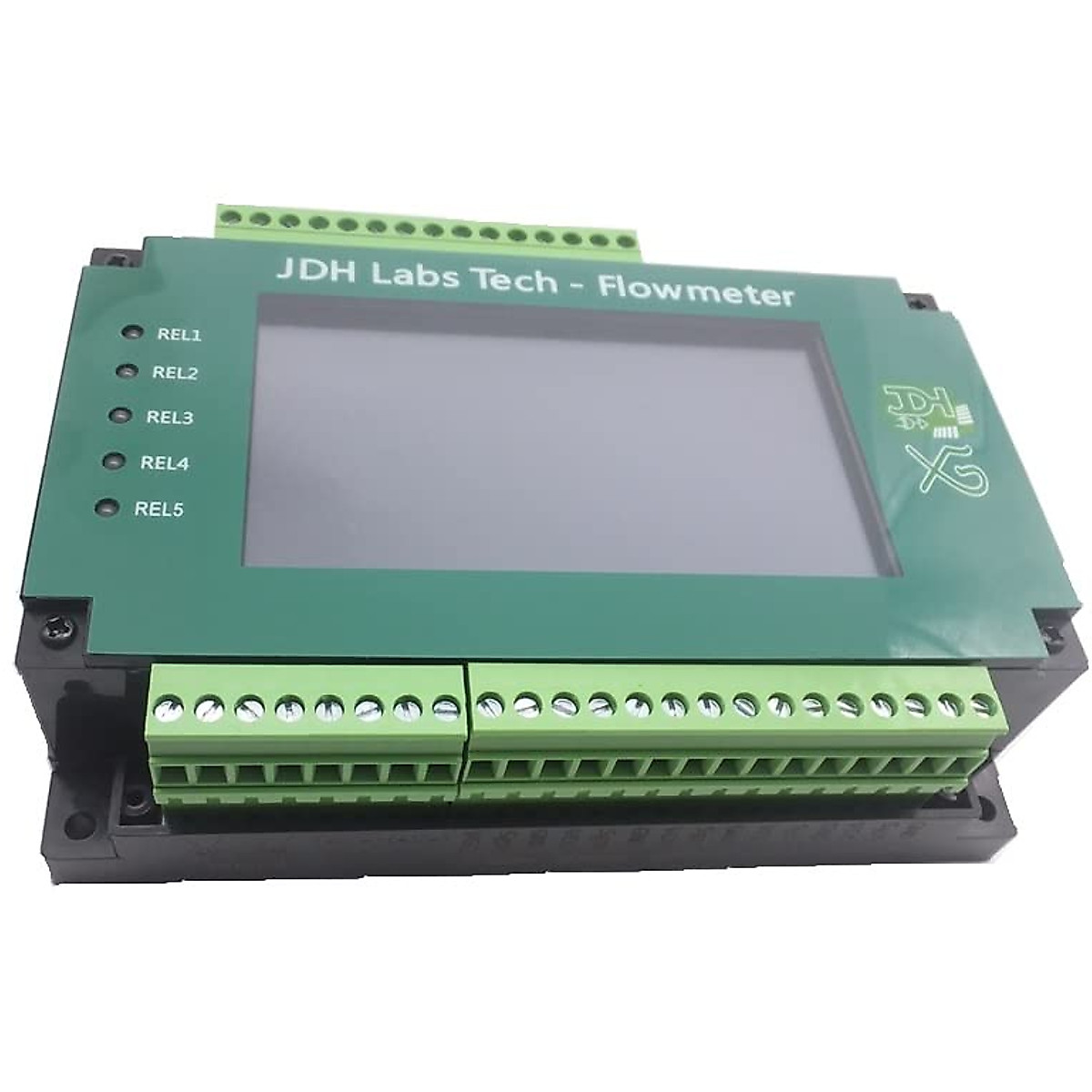 Flow Meter Liter/Gallon Counter Totalizer X5-5 Sensors 5 Alarms