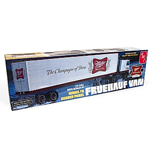 AMT Fruehauf 40' Semi Trailer (Miller Beer) 1:25 Scale Model Kit