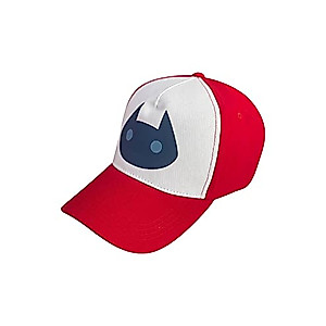 Unisex Luz Noceda Cosplay Hat Owl Print Baseball Cap Luz Cosplay Costume Accessories Adjustable (Red Cap)