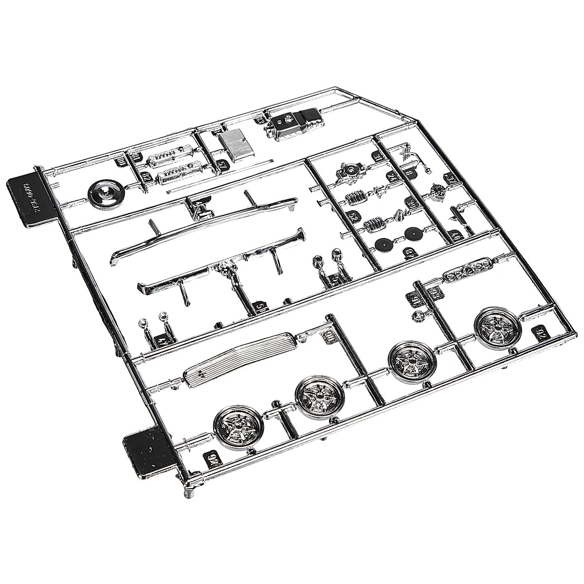 Revell 85-2482 '66 Shelby Mustang GT350H Model Car Kit 1:24 Scale 91-Piece Skill Level 4 Plastic Model Car Building Kit, Black