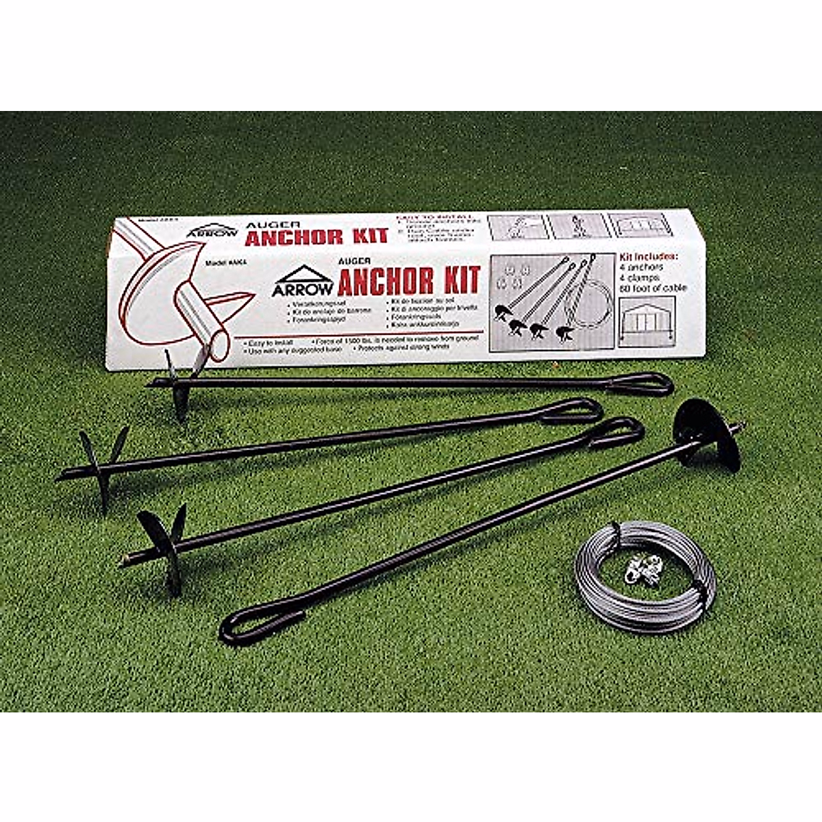 Arrow Shed AK4 Earth Anchor Kit