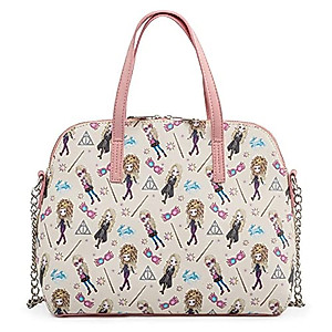 Loungefly Licensed Harry Potter Luna Lovegood All Over Pattern Crossbody Purse