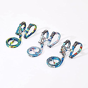 PETKIT Lightweight Cat/Small Animals Harness and Leash Set for Walking, Escape Proof, Soft, Adjustable Pet Harness for Kitten, Puppies, Rabbits