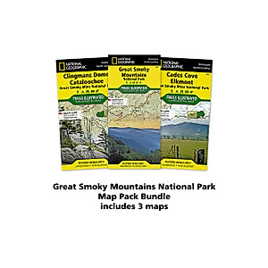 Great Smoky Mountains National Park [Map Pack Bundle] (National Geographic Trails Illustrated Map)