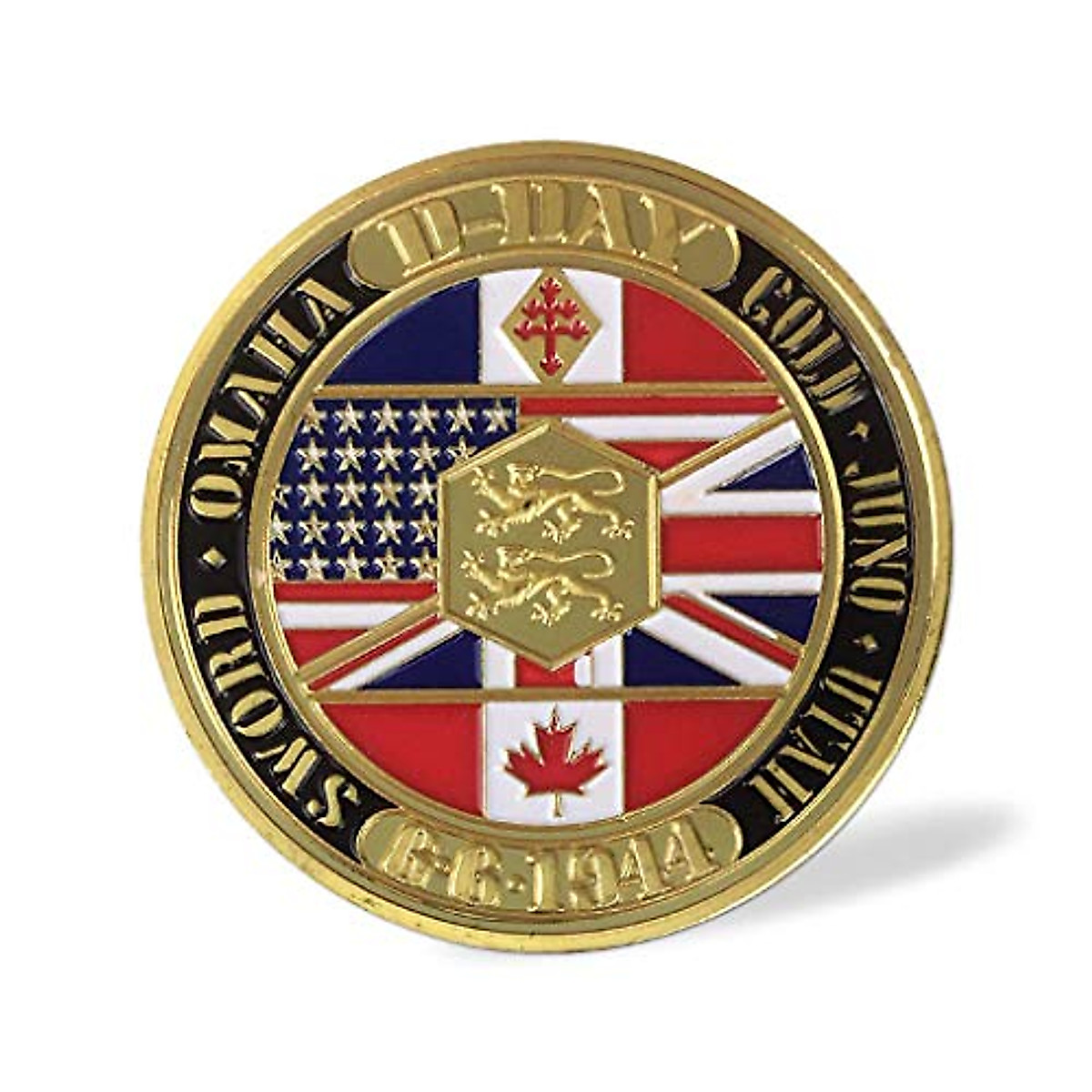 U.S. Army World War II Challenge Coin WWII Europe Soldier Veteran’s Gift.