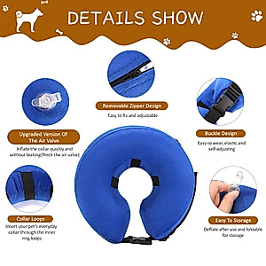 Dogs Fence Blocker,Buckle Dog Safe Fence Bumper,Keep Your Pet Safe in Fence - Prevent Escape from Fence,Fence Barrier Collar for Dogs in Garden Courtyard Outdoors (Small)