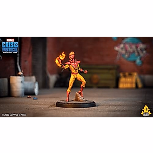 Atomic Mass Games Marvel: Crisis Protocol The Blob and Pyro Character Pack - New Mutant Additions! Tabletop Superhero Game, Ages 14+, 2 Players, 90 Minute Playtime, Made