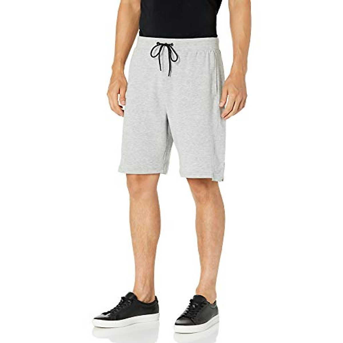 Jockey Men's Pointguard Terry Short, Light Grey Heather, Small