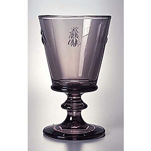 La Rochere Bee Set of 6 Wine Glass Eggplant
