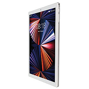 10 Inch Tablet, IPS HD Touch Screen 4GRAM 64GROM 128GB Expandable, Octa Core CPU 2.0GHz, Dual Cameras, WiFi 2.4 5.0 GHz, Battery Life, Dual SIM Dual Standby, G Sensor (US Plug)
