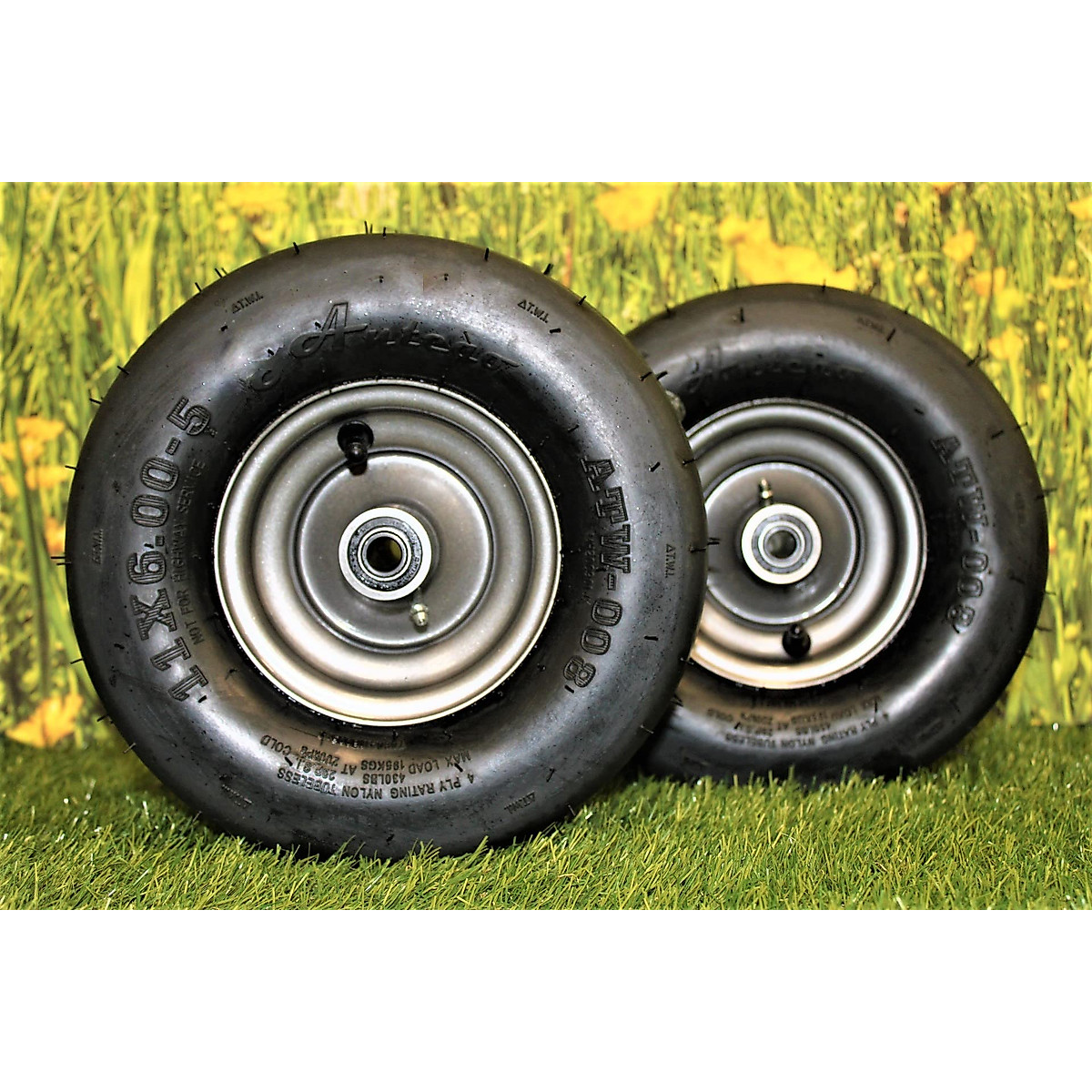 Antego Tire & Wheel (Set of 2) Gravely Ariens 07101105 11x6.00-5 Tire & Wheel Assembly fits IKON XL, ZT XL