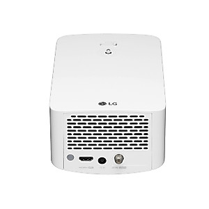 LG HF60LA LED Full HD Cinebeam Projector with Smart TV and Bluetooth Sound Out (White) (Renewed)