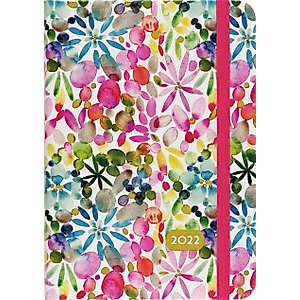 2022 Watercolor Garden Weekly Planner (16-Month Engagement Calendar)