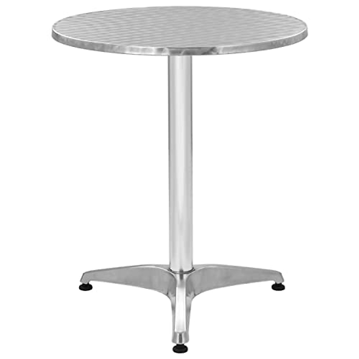 Camerina 5 Piece Patio Dining Set Outdoor Patio Dining Set Outdoor Patio Furniture Patio Set Patio Table and Chairs Set Aluminum Silver 48720