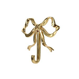 Zerodeko Bow Hook Door Hanger Wall Peg Hook Door Hooks Decorative Hooks Bowknot Hook Kitchen Hook Towel Hook Punch Hooks Hat Hooks Wall Hooks Home Decor Unique Brass Household Products,S