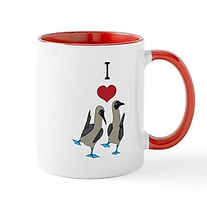 CafePress Blue Footed Boobies 3 Day Tea Mug Ceramic Coffee Mug, Tea Cup 11 oz