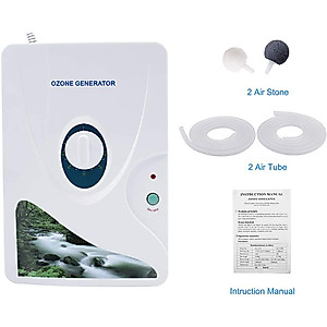 SHD Ozone Generator Water Ozonator O3 Ozone Machine 600mg/h for Home Air, Water, Fruits, Vegetables Clean