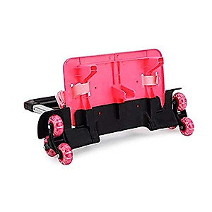 Backpack Hand Truck YUB Wheeled Cart Trolley Hand Aluminium Alloy Folding Trolley Cart for Schoolbag