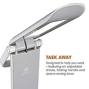 OttLite Dimmable LED Task Lamp - Portable, Adjustable, Desk Light, Great Gift