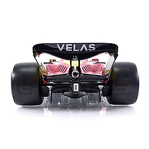 Bburago - Iron F1-75 - Italy Monza GP 2022-1/18, Red/Yellow